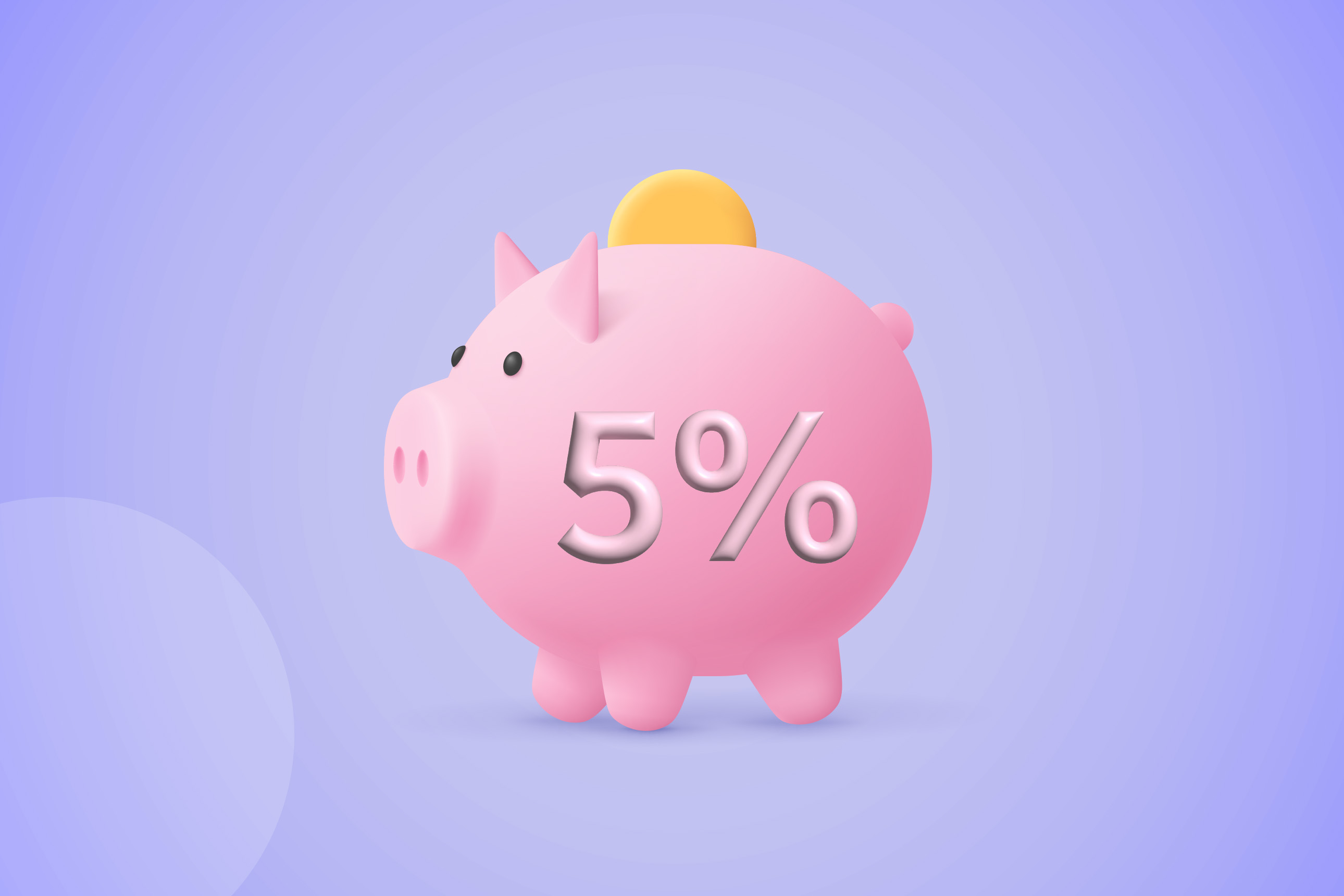 5% dobandă pe an la contul de economii in lei!