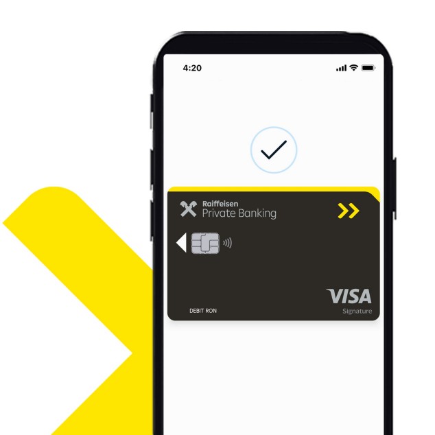 Cardul Visa Debit Signature