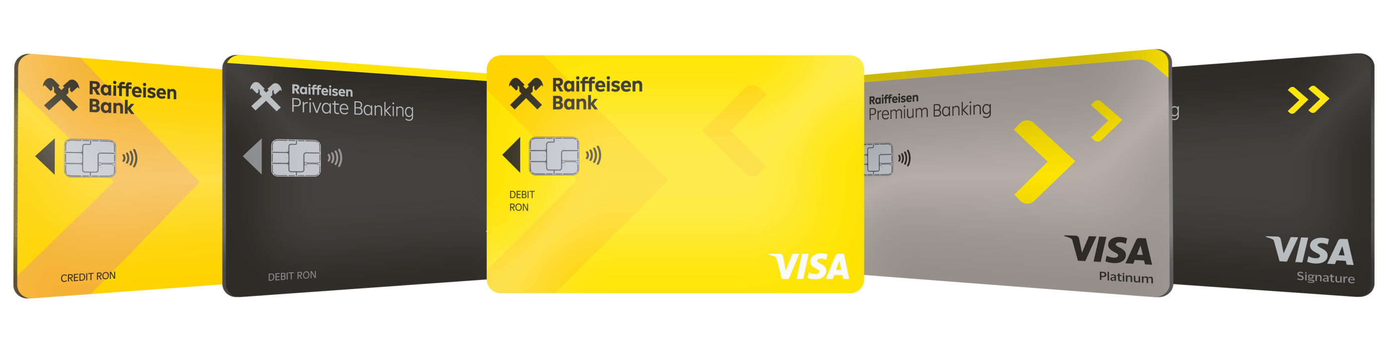 Cardurile Raiffeisen trec sub sigla Visa